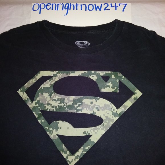Camo Superman Logos